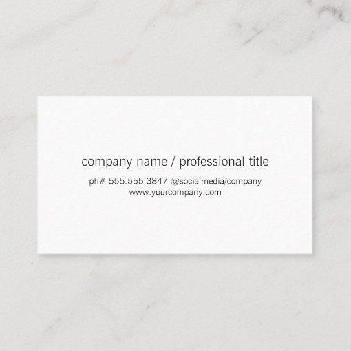 CEO | Professional Business Card | Zazzle