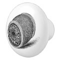 Ceramic Pull - Vintage Sewing Theme, Thread Spool | Zazzle