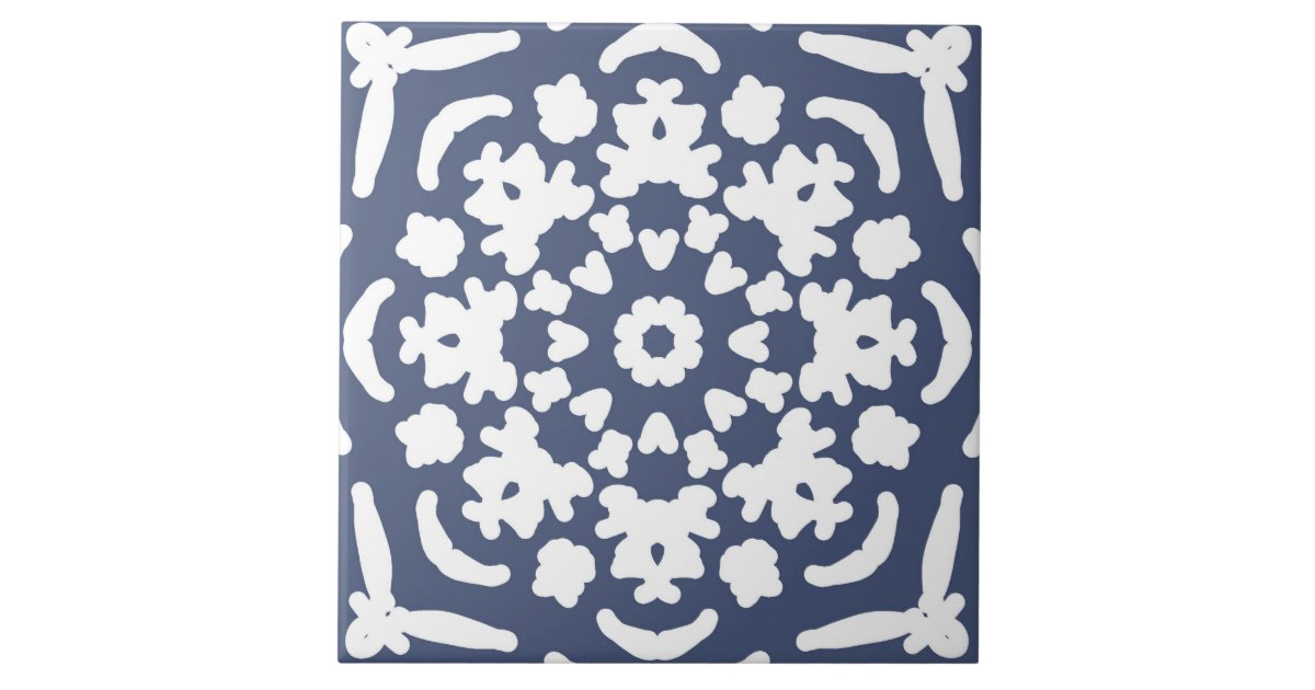 Ceramic Tile, An elegant gray & white design Ceram Ceramic Tile | Zazzle