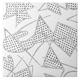 Ceramic Tile ATOMIC BOOMERANG 1950s 200 COLORS | Zazzle