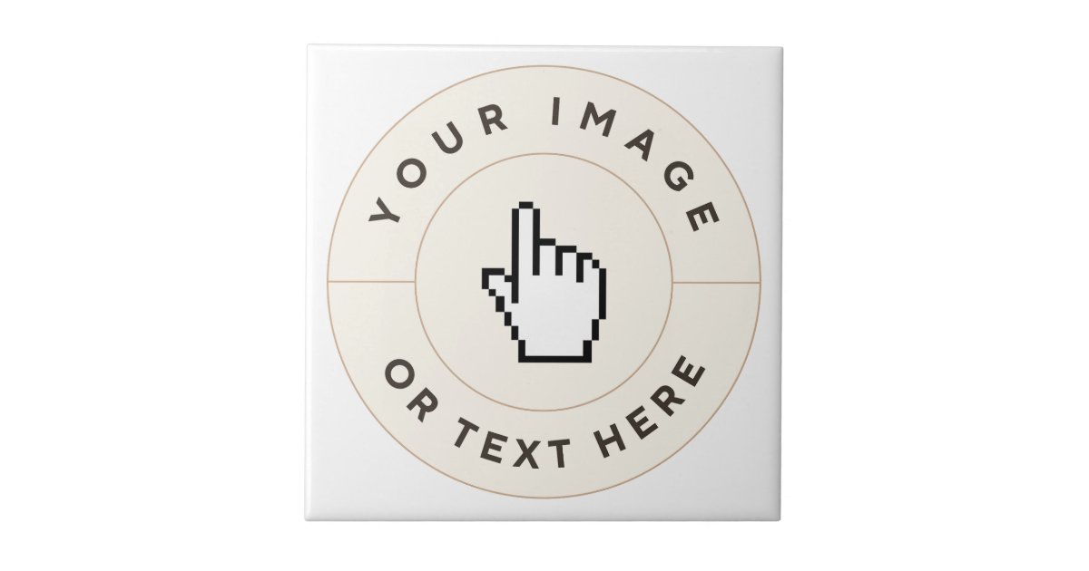 Ceramic Tile - Custom (add image/text) | Zazzle