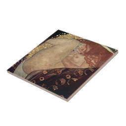 CERAMIC TILE : GUSTAV KLIMT : DANAE | Zazzle