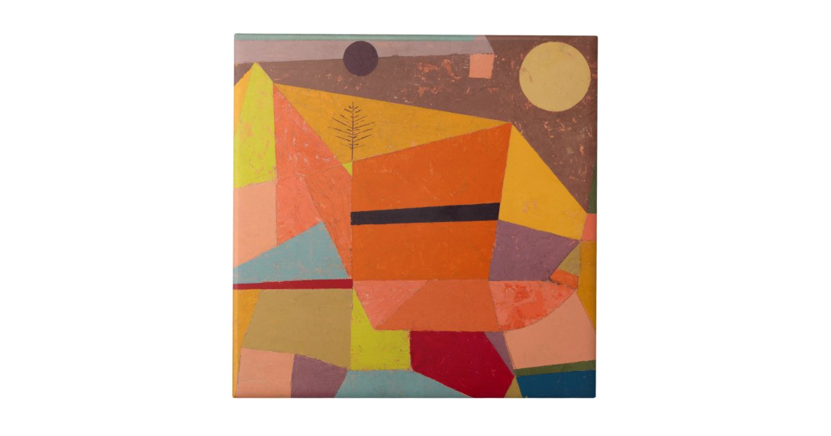 CERAMIC TILE : PAUL KLEE | Zazzle