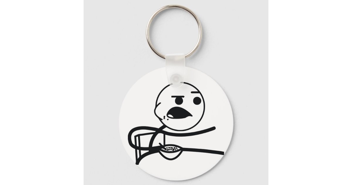 Cereal Guy Keychain | Zazzle