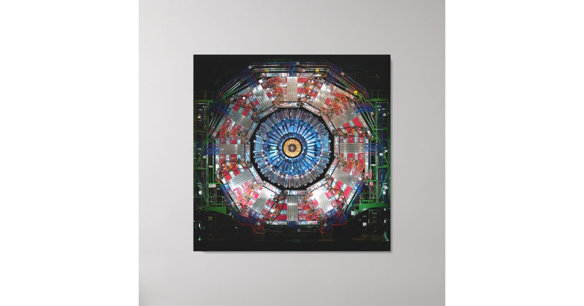 CERN LARGE HADRON COLLIDER CANVAS PRINT | Zazzle