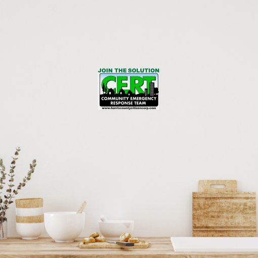 CERT Recruiting Poster | Zazzle