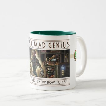Certifiable Mad Genius Mug | Zazzle