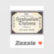 Certificate of Completion Graduation Sticker | Zazzle