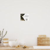 Certificate of excellence staff employee award poster | Zazzle