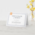 Certificate of Idiocy Apology Card | Zazzle