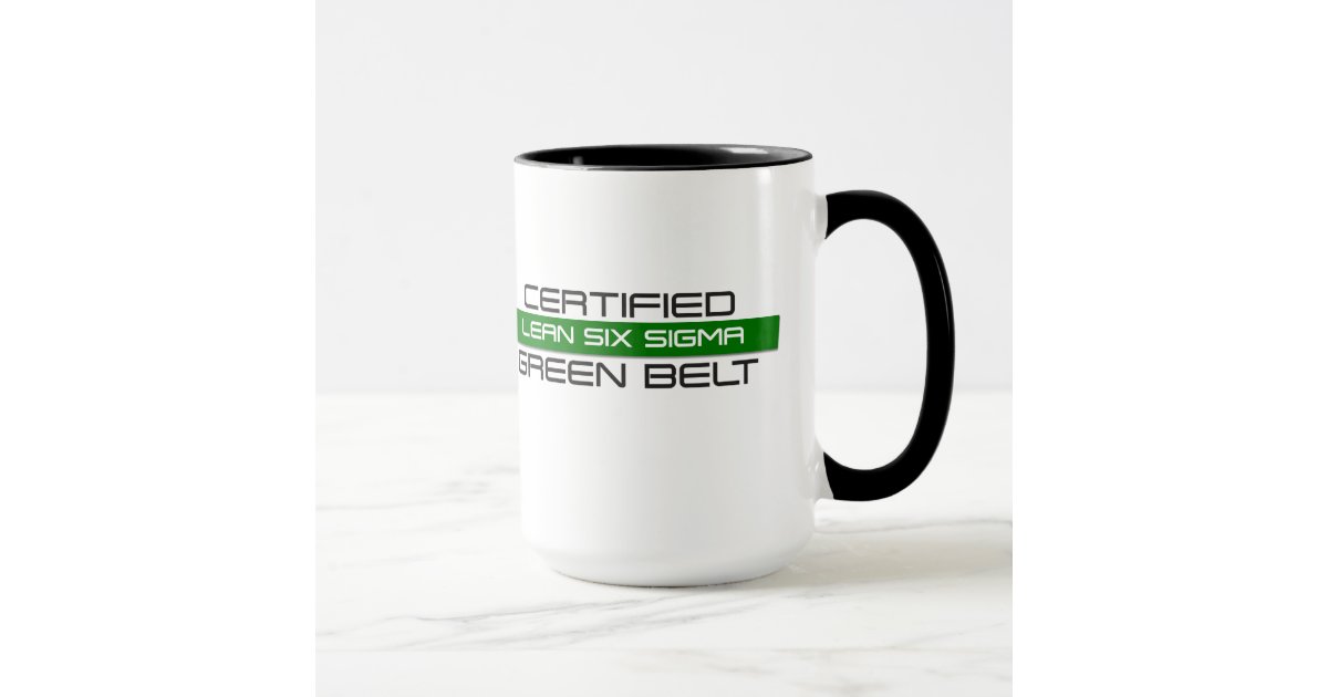 Certified Lean Six Sigma Green Belt Coffee Mug | Zazzle