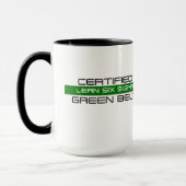 Certified Lean Six Sigma Green Belt Coffee Mug | Zazzle