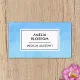 Certified Medical Assistant CMA Blue Unique Modern Business Card | Zazzle