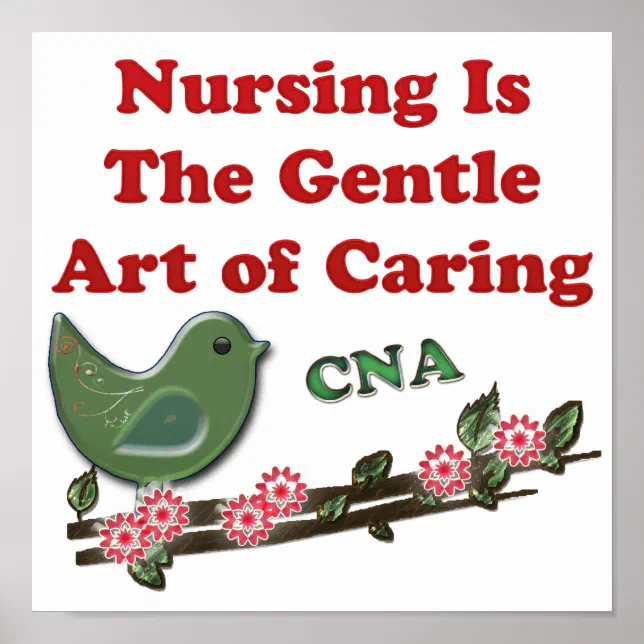 Certified Nursing Assistant Poster | Zazzle