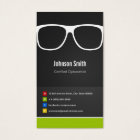 Eye Doctor Ophthalmology Ophthalmologist Optometry Business Card ...