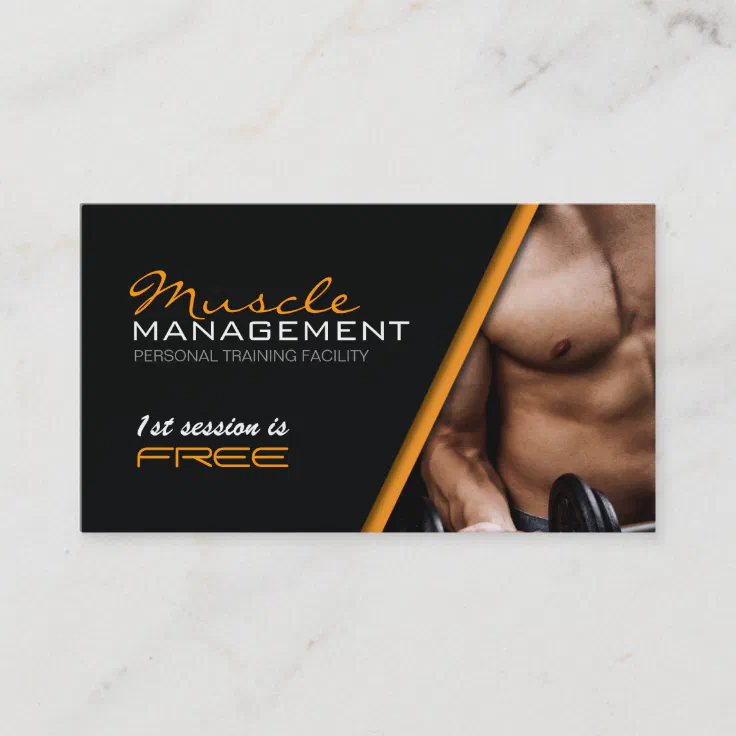 Certified Personal Trainer Business Card | Zazzle