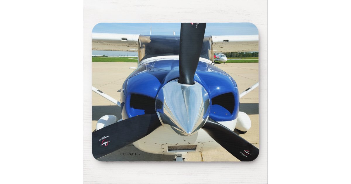 Cessna 182 mouse pad | Zazzle