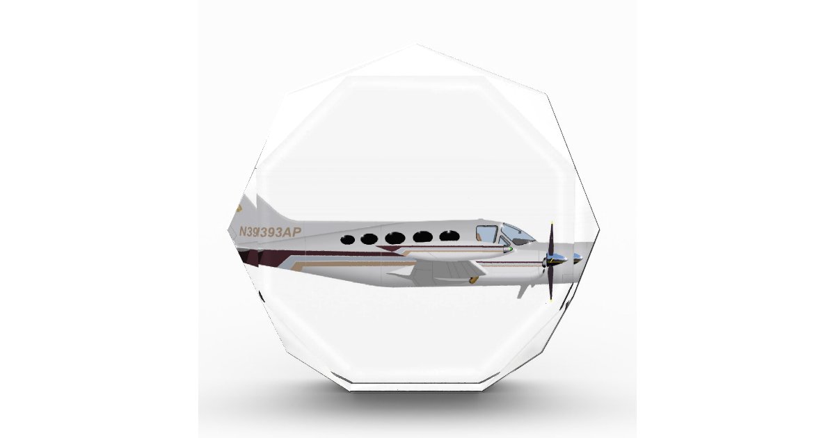 Cessna 421 Golden Eagle 393393 Acrylic Award | Zazzle