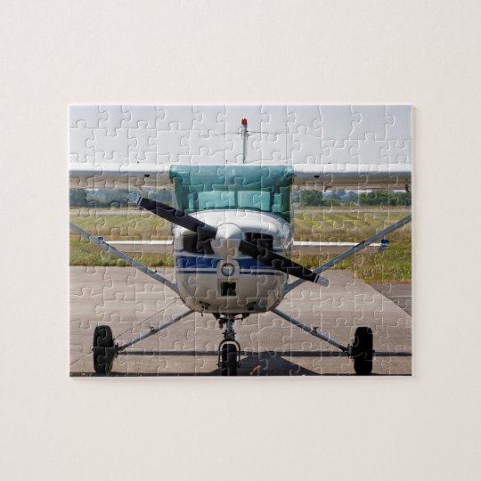 Cessna light aircraft jigsaw puzzle | Zazzle.com