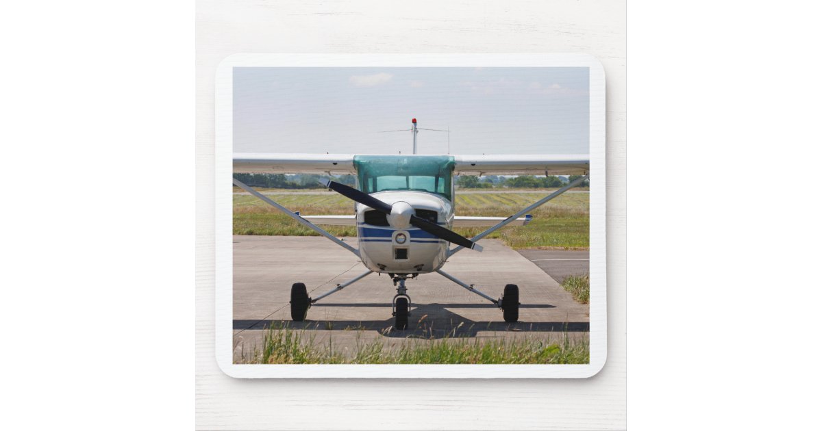 Cessna light aircraft mouse pad | Zazzle