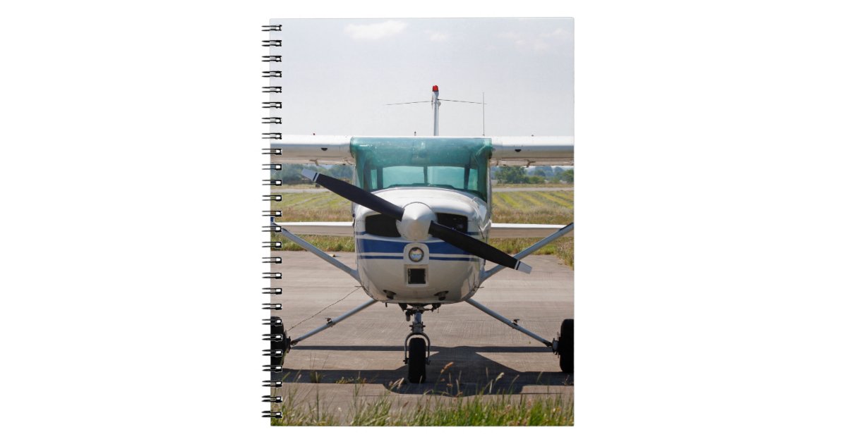 Cessna light aircraft notebook | Zazzle