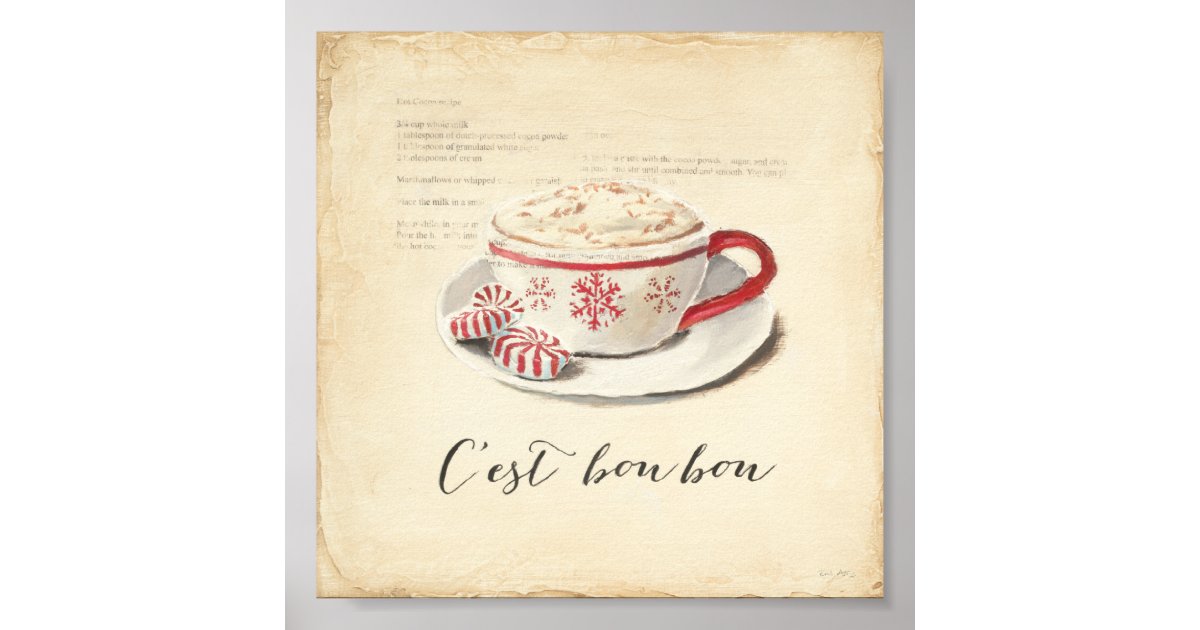 C'est Bon Bon Poster | Zazzle