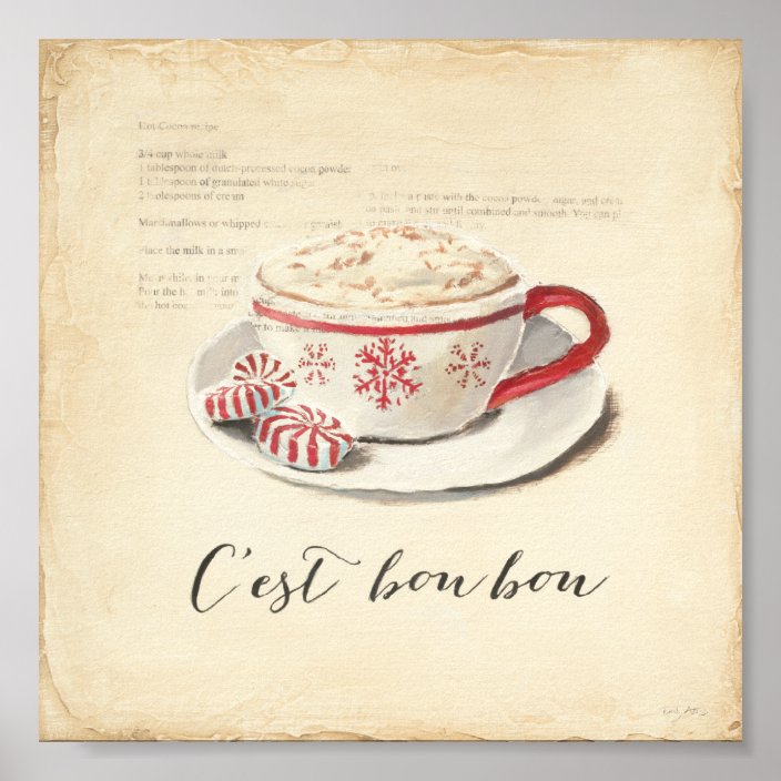 C'est Bon Bon Poster | Zazzle.com