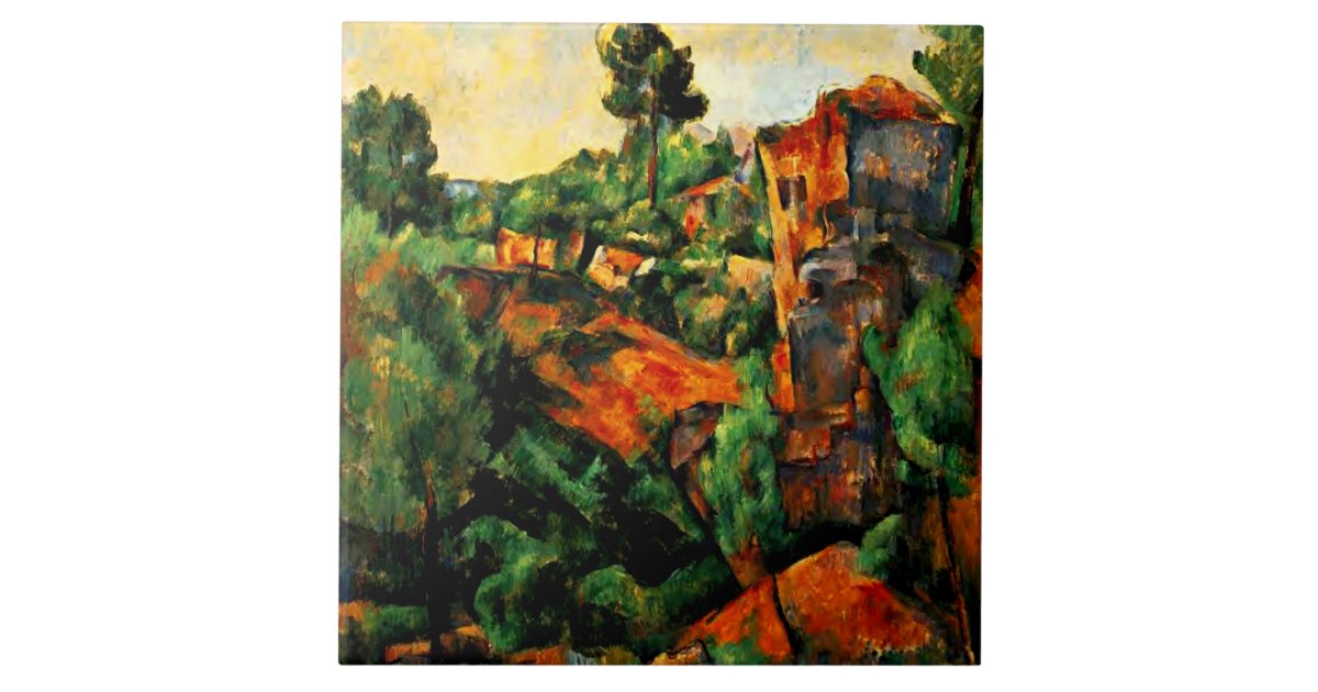 Cezanne - Bibemus Quarry Ceramic Tile | Zazzle