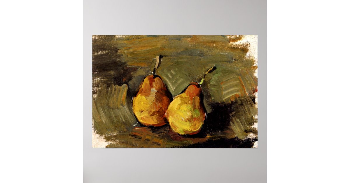 Cezanne - Two Pears Poster | Zazzle