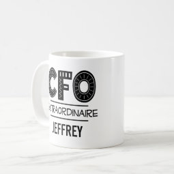 CFO Appreciation Retirement Gift Coffee Mug | Zazzle