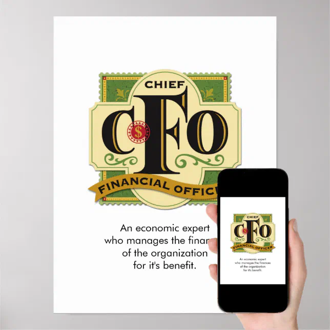 “CFO” Poster | Zazzle
