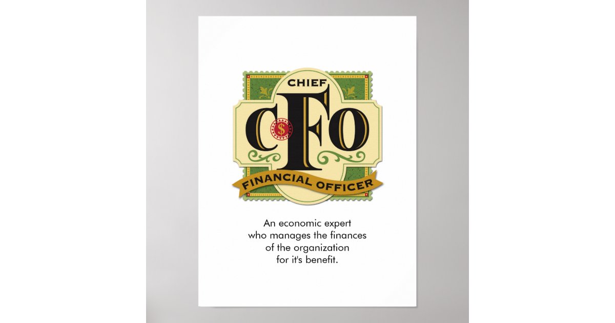 “CFO” Poster | Zazzle