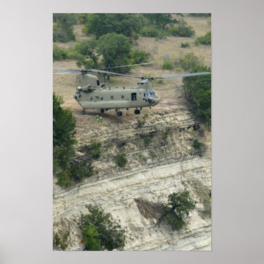 CH-47 Chinook Helicopter Poster | Zazzle.com