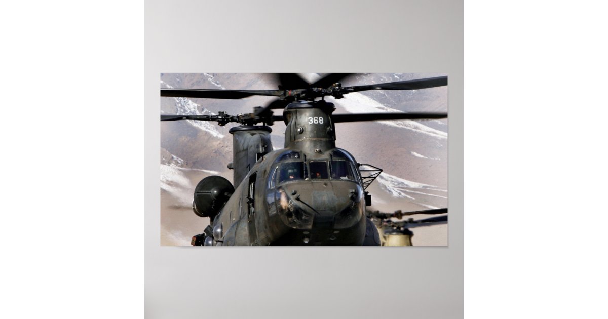 CH-47 Chinook Poster | Zazzle