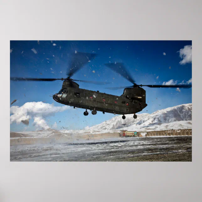 CH-47 Chinook Poster | Zazzle