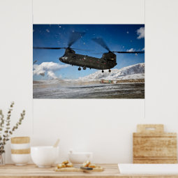 CH-47 Chinook Poster | Zazzle