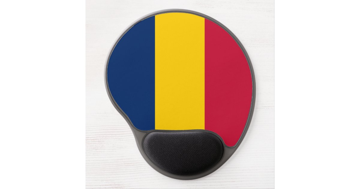 Chad Flag Gel Mouse Pad | Zazzle