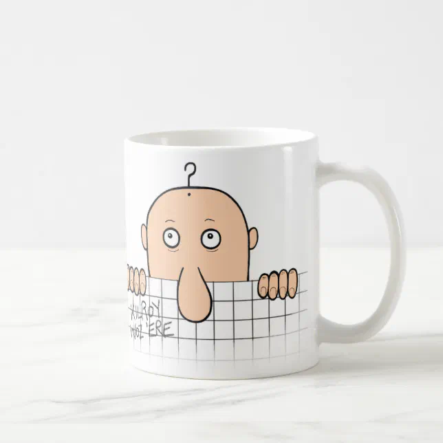 Chad Kilroy Was Here mug | Zazzle