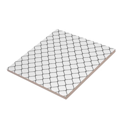 Chain Link Fence Tile | Zazzle