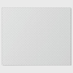 Chain Link Fence Wrapping Paper | Zazzle