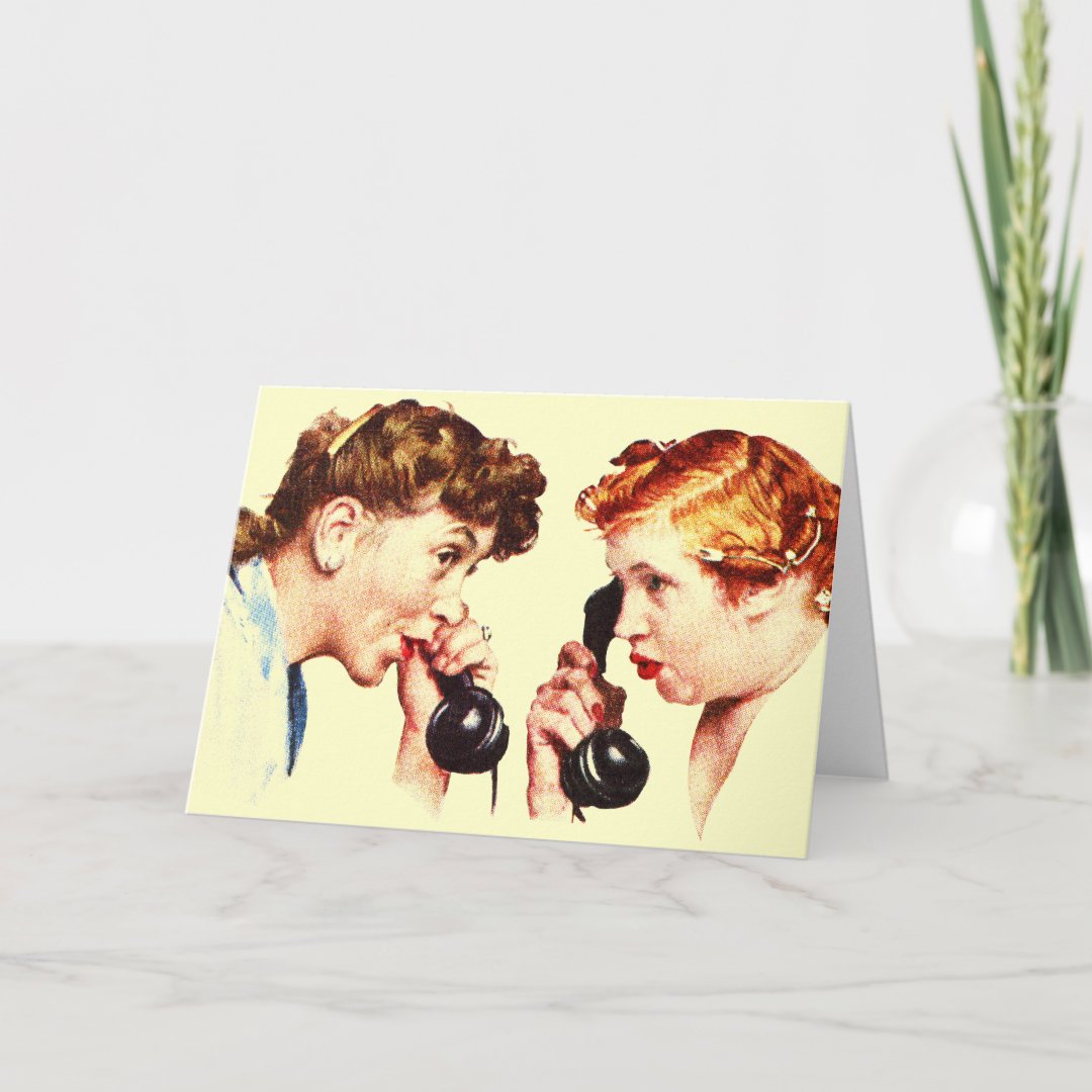 Chain of Gossip Card | Zazzle