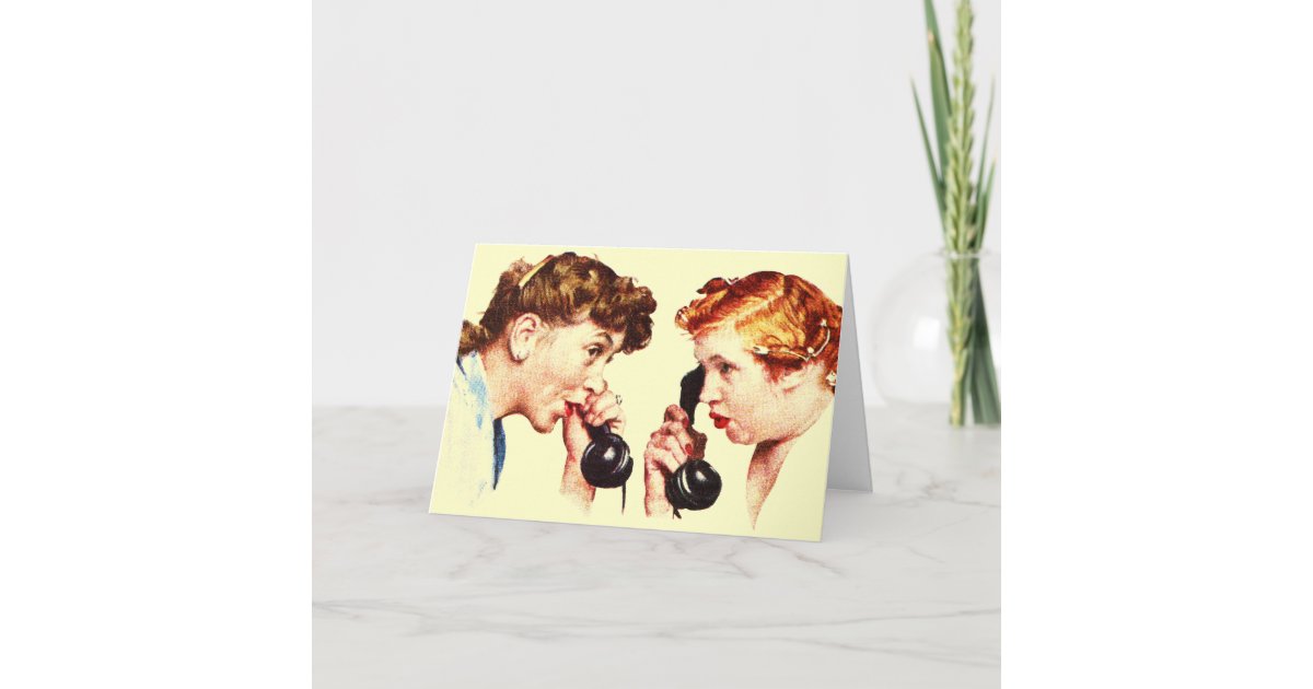 Chain of Gossip Card | Zazzle