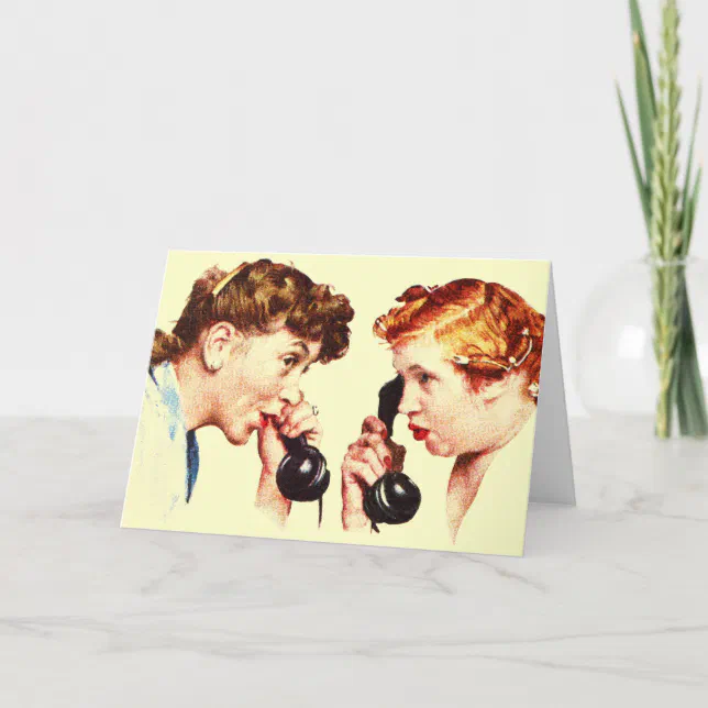 Chain of Gossip Card | Zazzle