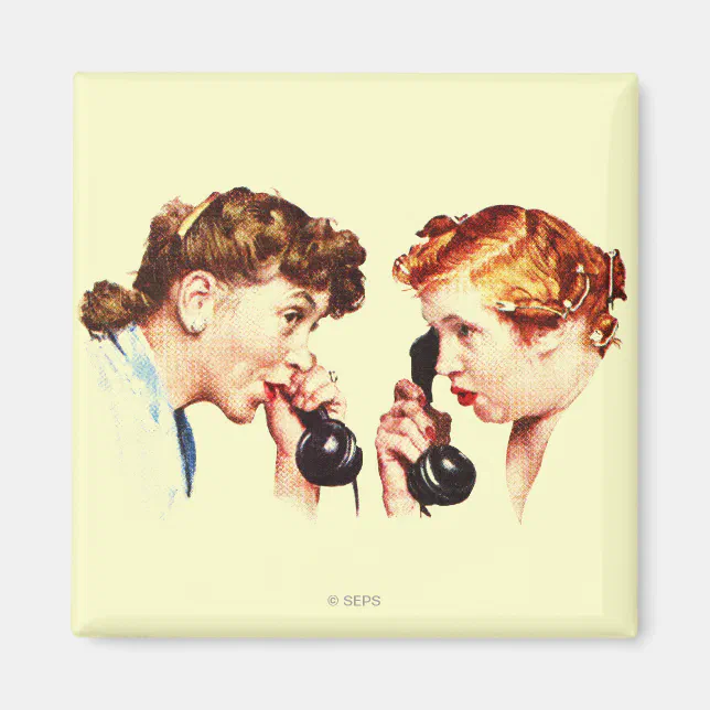 Chain of Gossip Magnet | Zazzle