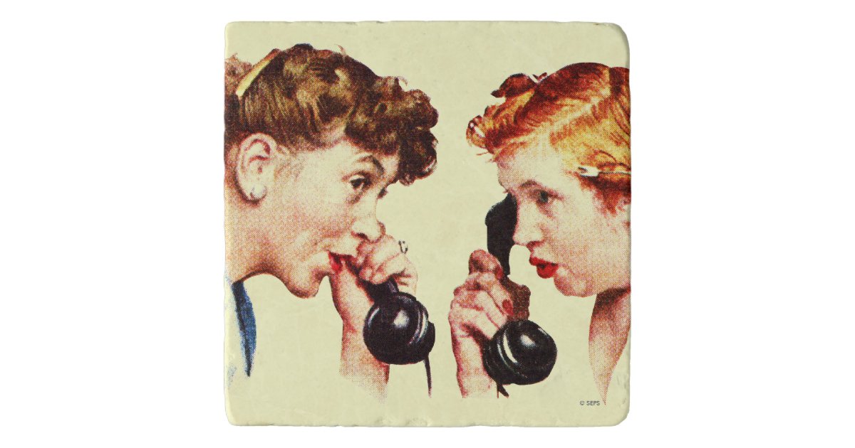 Chain of Gossip Trivet | Zazzle