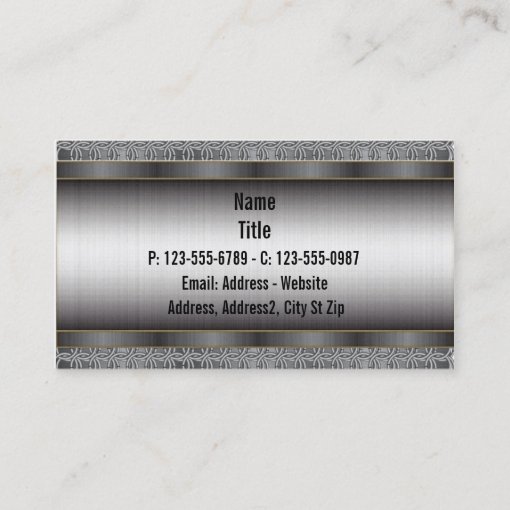 ChainMail Business Cards | Zazzle