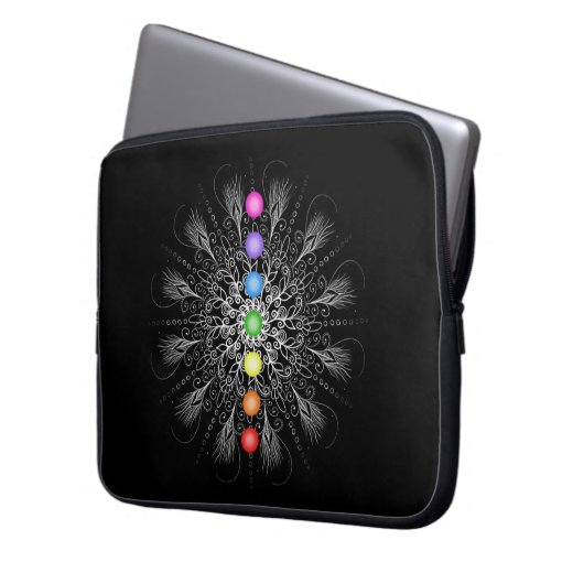 Chakra Mandala Laptop Sleeve | Zazzle