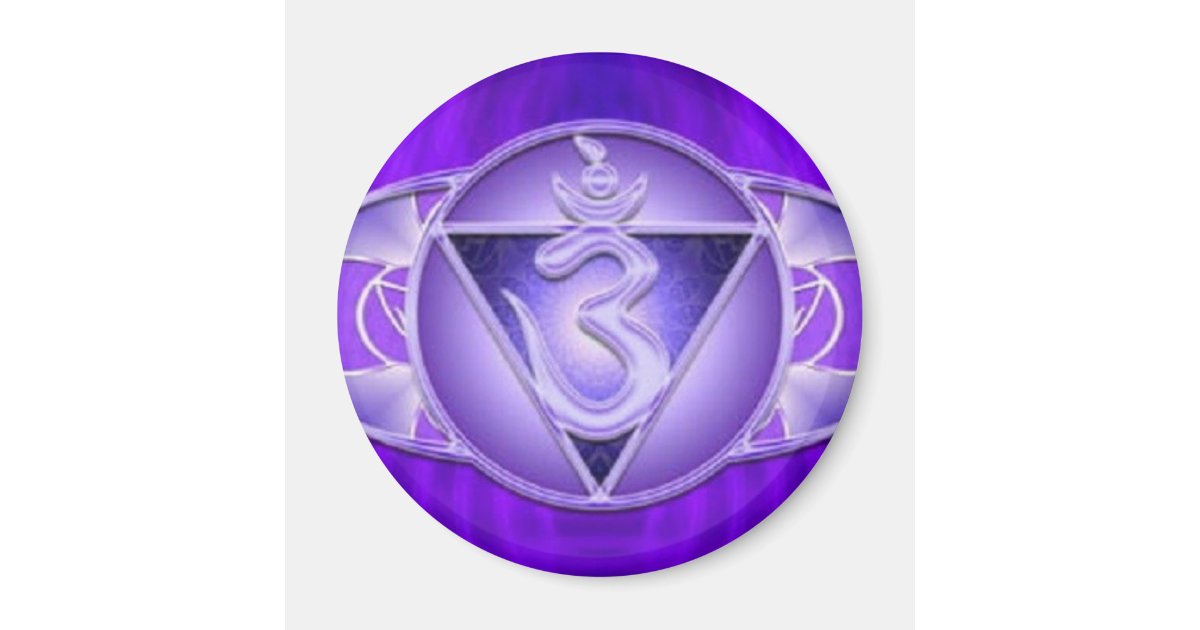 Chakra - Third Eye - Magnet | Zazzle