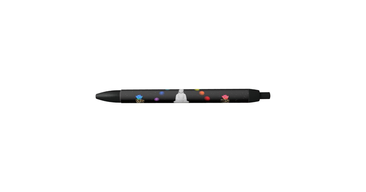 chakras and buddha pen | Zazzle