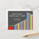 Chalkboard and Pencils| Good News From School Postcard | Zazzle